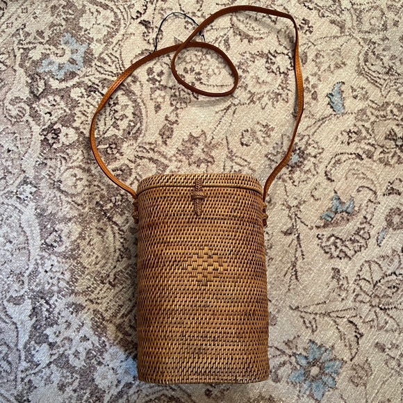Bags | Wicker Crossbody Bag | Poshmark